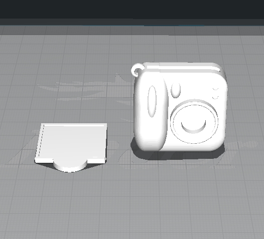 STL file Key ring camera with photo 🔑 ・Model to download and 3D print・Cults
