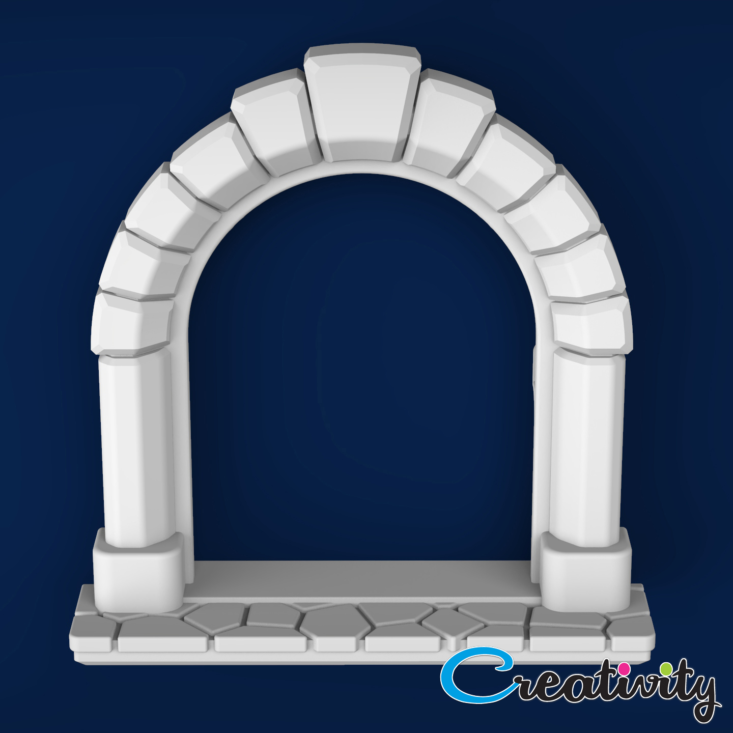 STL file MEDIEVAL CASTLE DOOR 🏰 ・3D printable design to download・Cults