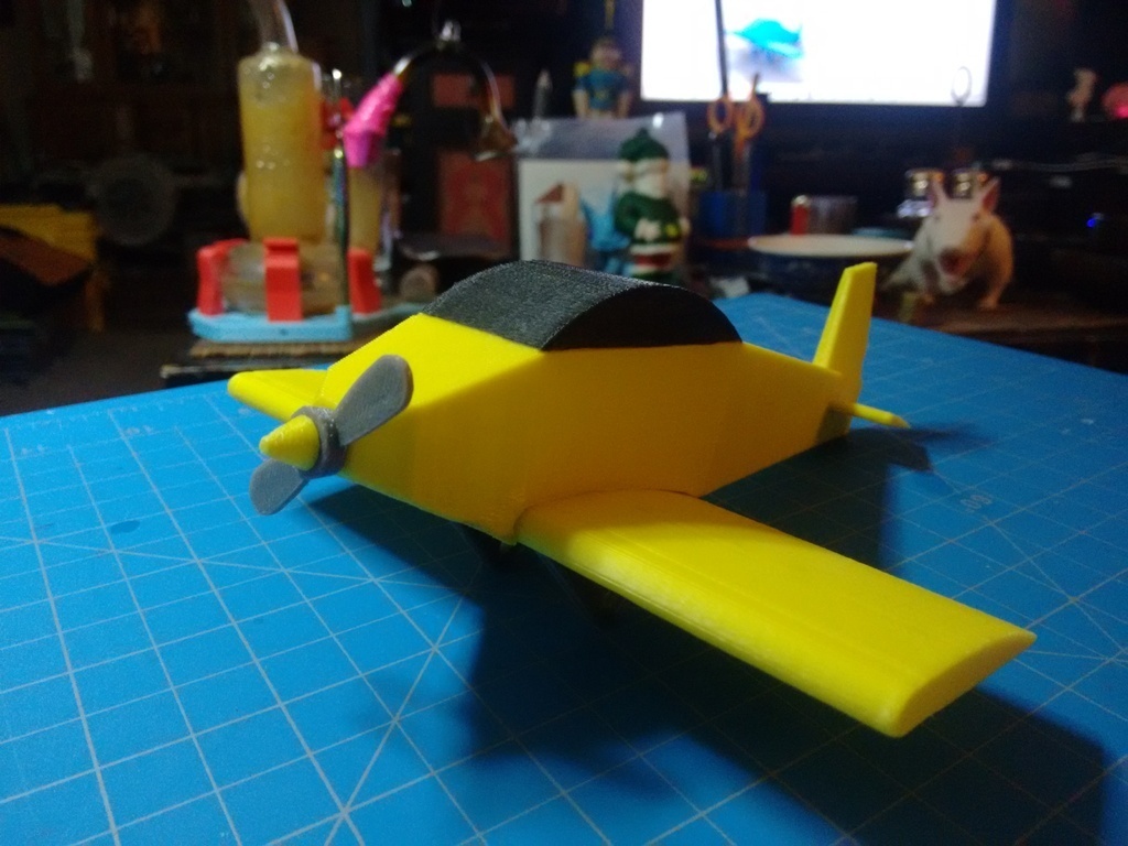 Free STL file Simple Model Aeroplane 🛩️ ・3D printing design to download ...