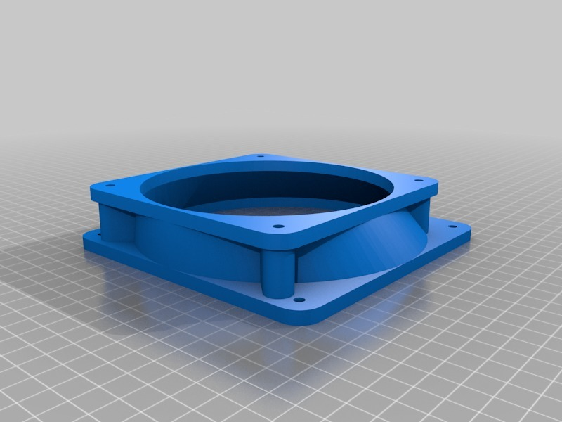 Free STL file 140mm to 120mm PC Case Fan Adapter (OFFSET) 🖥️ ・3D ...