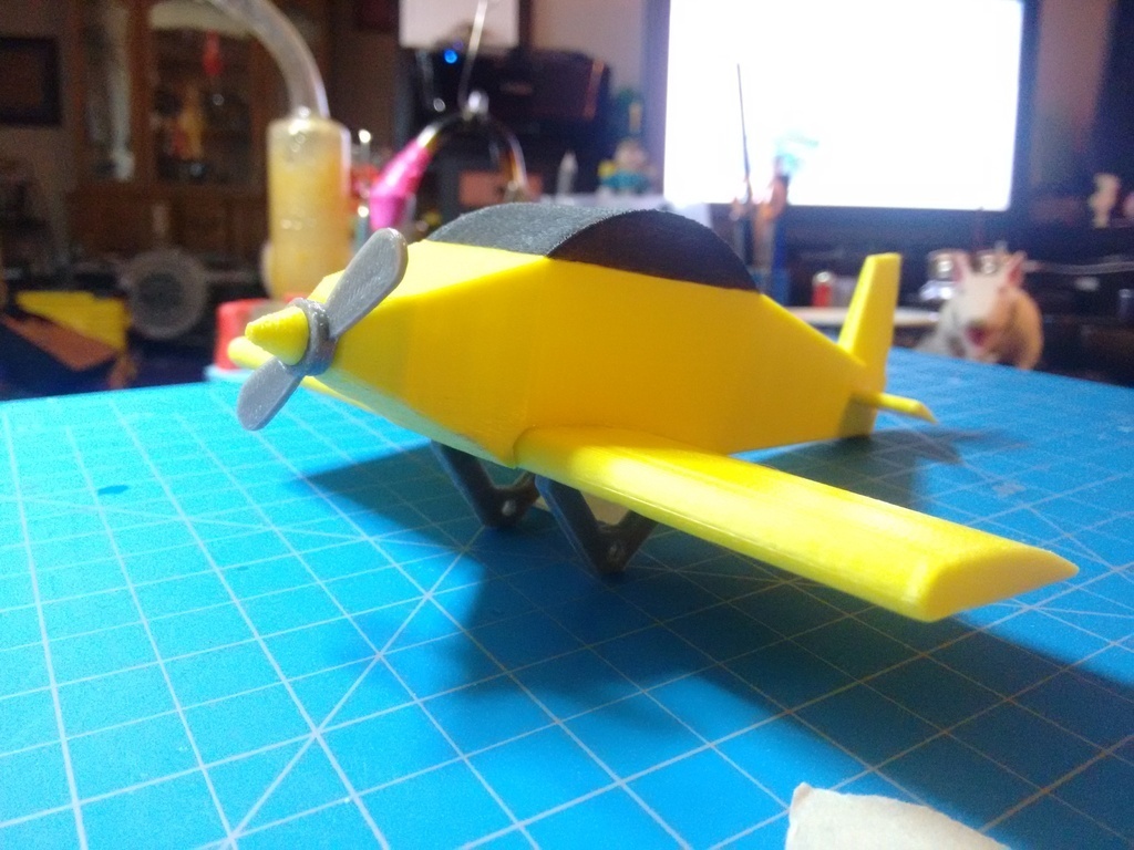 Free STL file Simple Model Aeroplane 🛩️ ・3D printing design to download ...