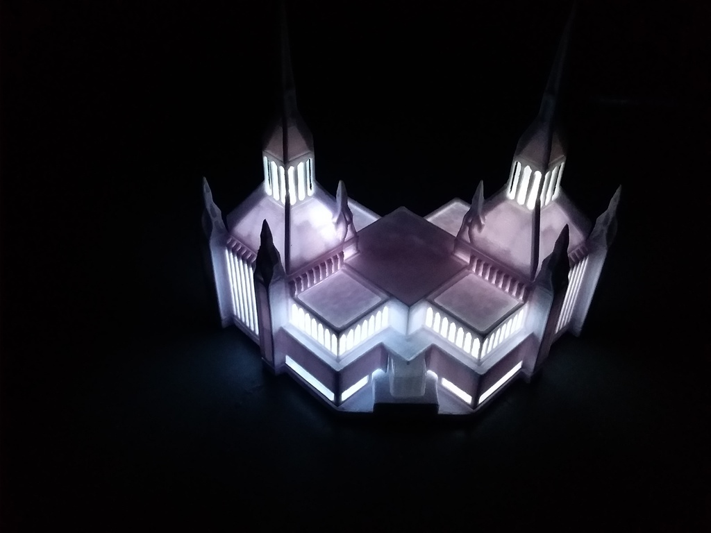 Free STL file San Diego Temple 🕍 ・3D printer design to download・Cults