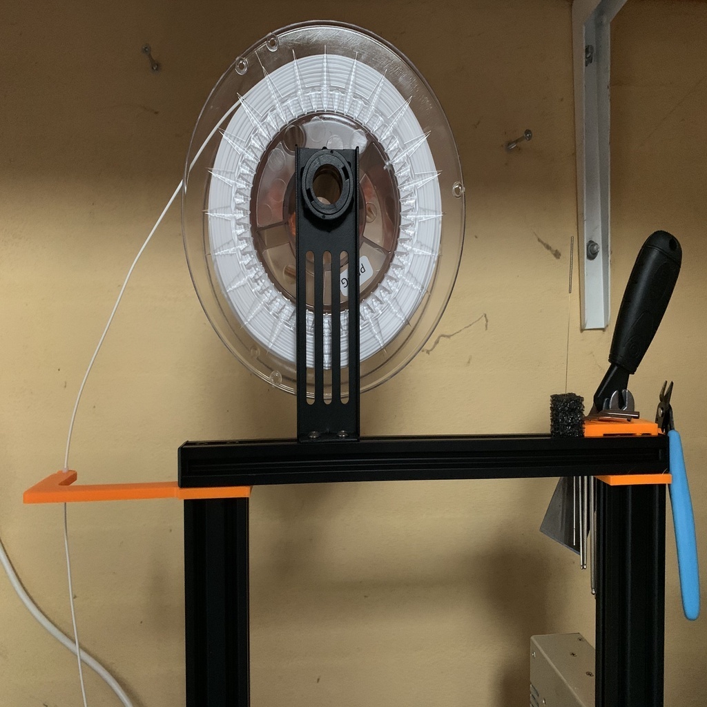 Free STL file Ender-3 Filament Guide 🪢 ・3D printing template to ...