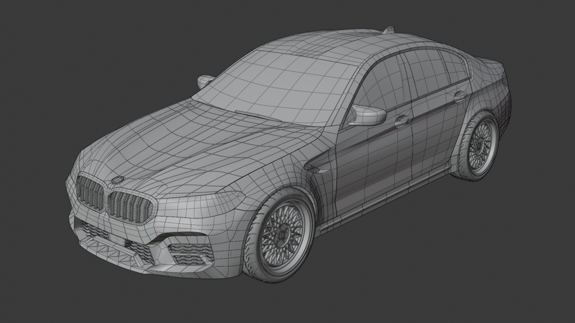 3D file BMW M5 🚗 ・Model to download and 3D print・Cults