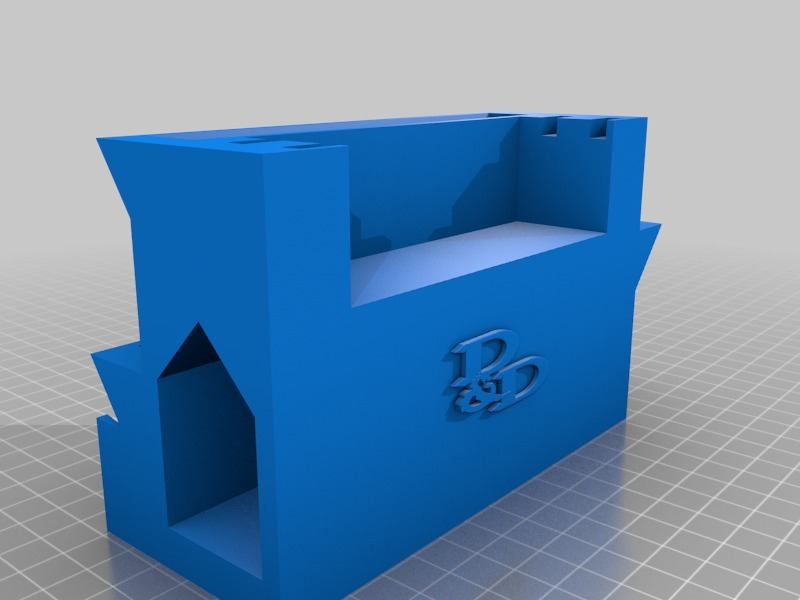 Free STL file DM Box for D&D or other games in two parts 📦 ・3D print ...