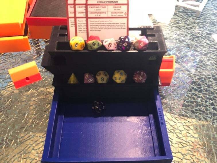 3D print DM Box for D&D or other games in two parts・Cults