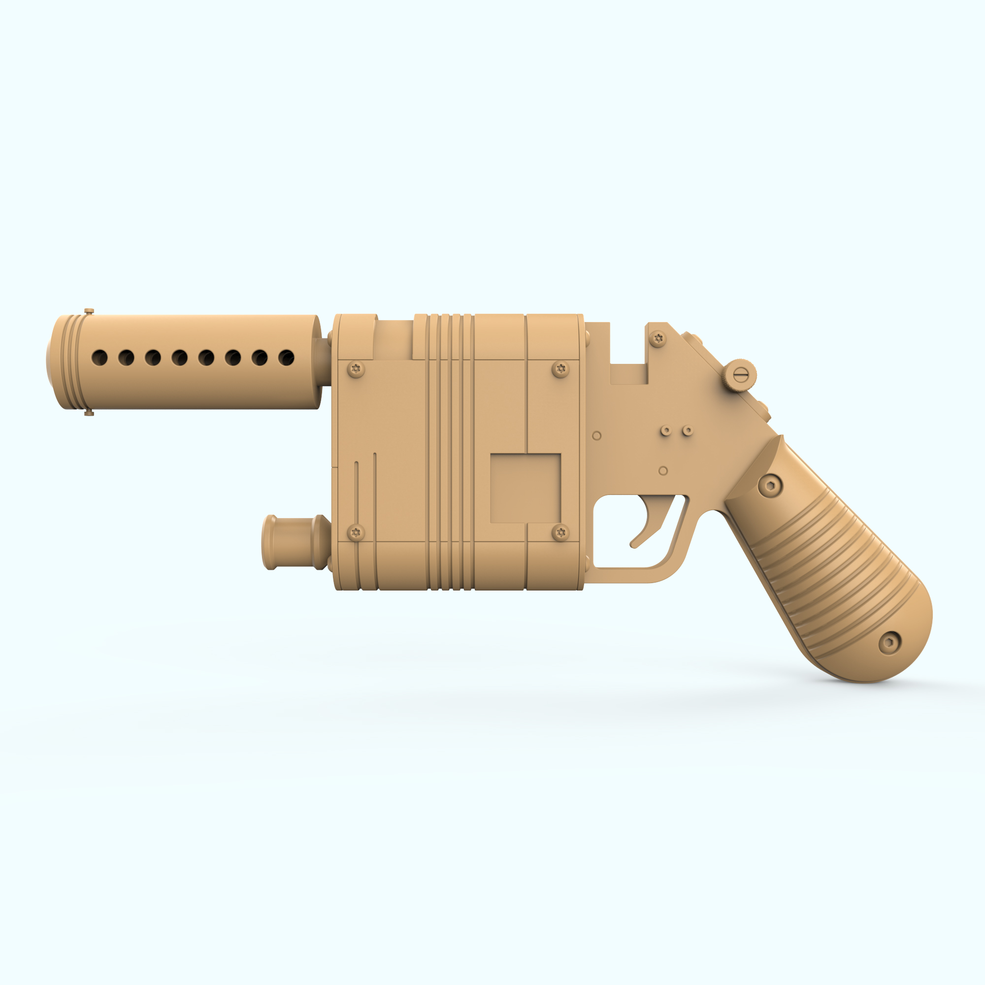 🔫 NN-14 Blaster Pistol from Star Wars Movie. PDF Assembly Instructions ...