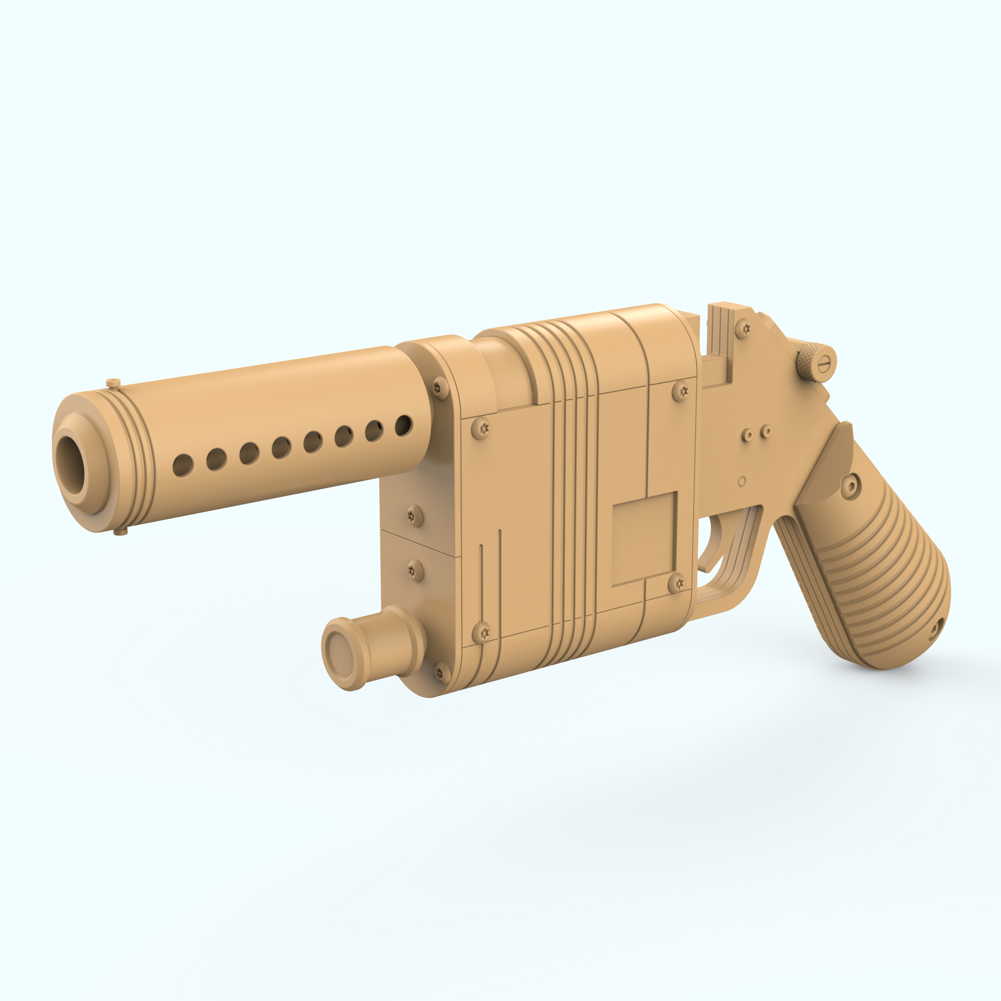 🔫 NN-14 Blaster Pistol from Star Wars Movie. PDF Assembly Instructions ...