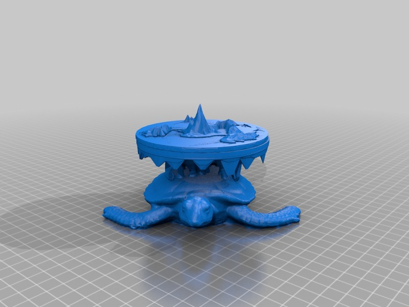 Free STL file discworld 🚗 ・3D printer model to download・Cults