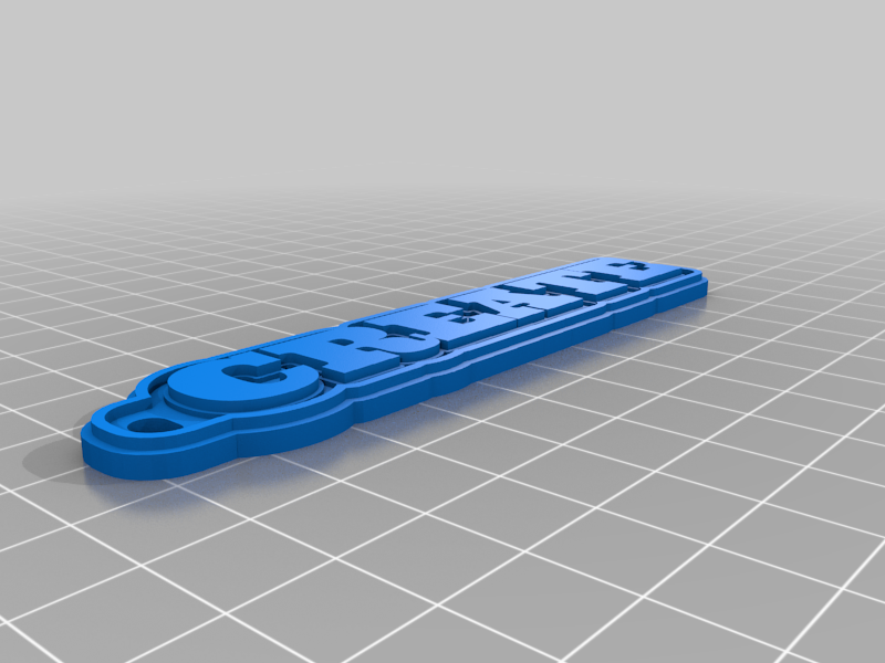 Free 3D file CREATEKEYCHAIN 🔑 ・3D printing template to download・Cults