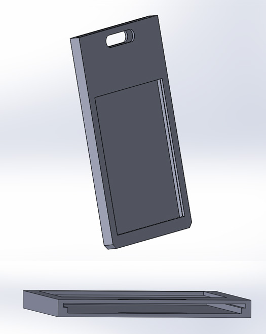 Fichier STL gratuit Porte-badge 📛 (3MF)・Objet imprimable en 3D à ...