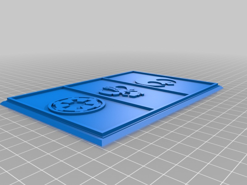 Free 3D file X-wing Modified token holder 🚀 ・3D printable object to ...