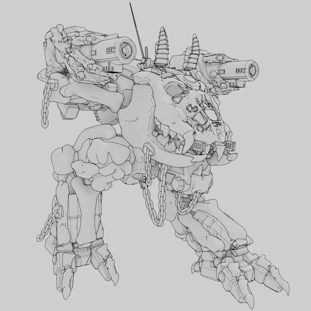 🎲 The Revenant, The Oni; Story, Model, and Recordsheet・Free STL File ...