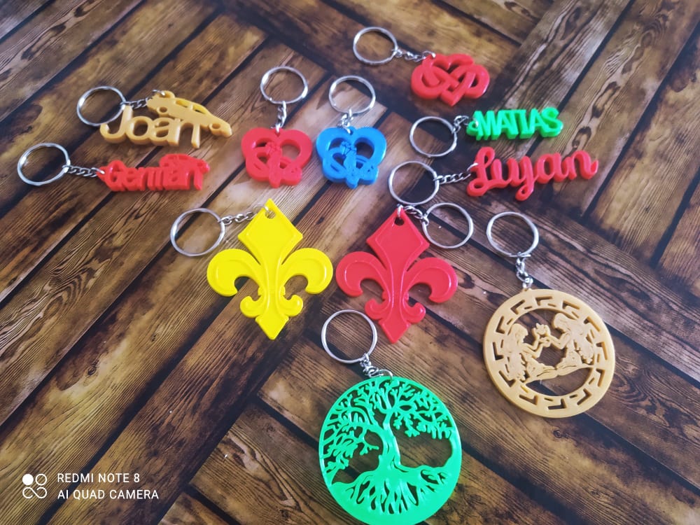 Free STL file German Key Ring with Auto 🔑 ・3D print model to download・Cults