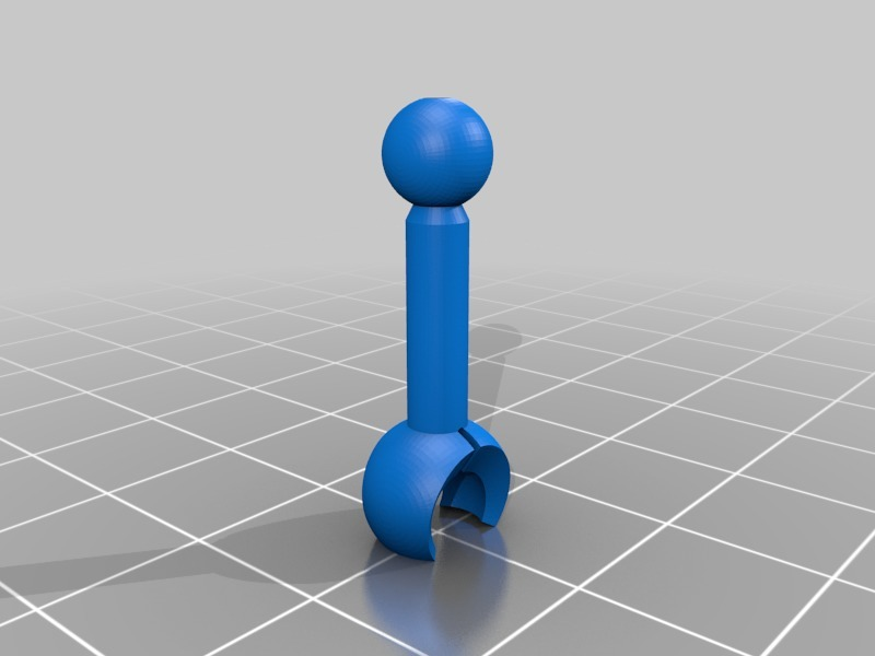 Free STL file Ball Pivot Joint 6mm 01 🎲 ・3D print design to download・Cults