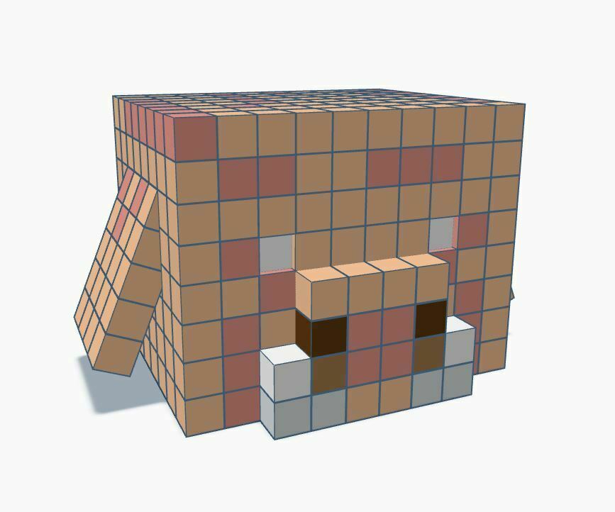 🧟 piglin head (and zombie)・Free 3D File for ・Cults