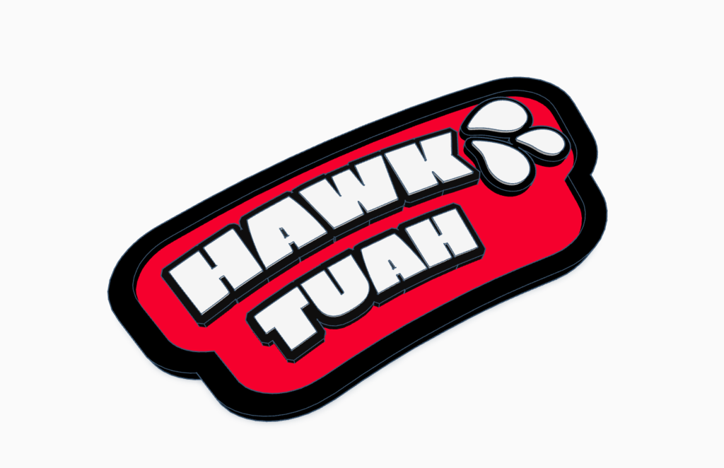 Free 3D file Another hawk tuah sign 🦅 ・3D printer model to download・Cults