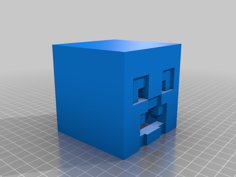🪖 creeper head・Free 3D File for ・Cults