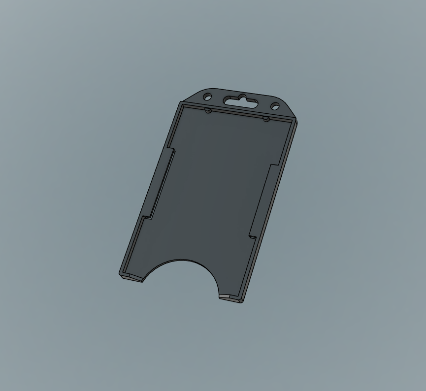 🪪 Robust ID badge holder・Free 3D File for ・Cults