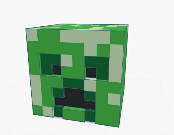 🪖 creeper head・Free 3D File for ・Cults
