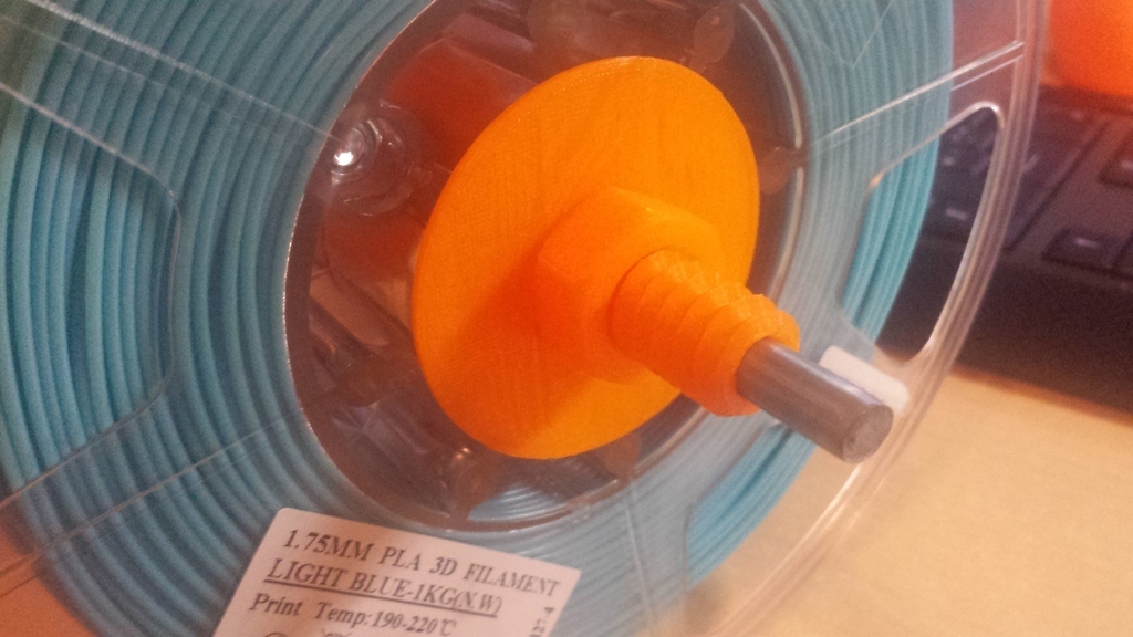 Free STL file Universal Screw Spool Hub 🔧 ・3D printer design to ...