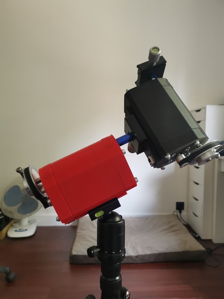 👽 Travel EQ Mount・Free STL File for ・Cults