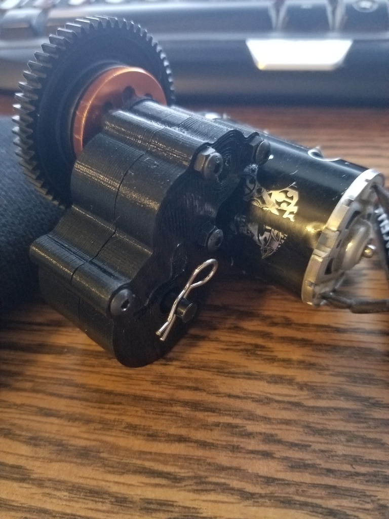 ⚙️ Axial 3 gear transmission to modify・Free 3D File for ・Cults