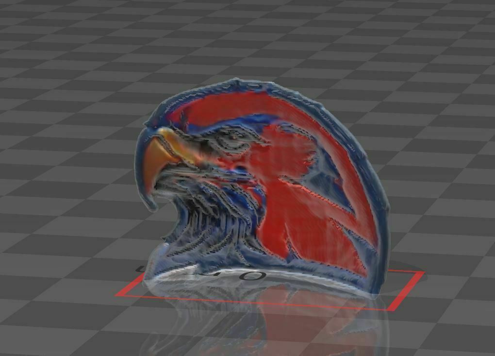 Free 3D file Hiawatha Red Hawk Model 🦅・3D printing design to download・Cults