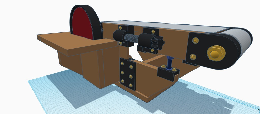 Free STL file Woodworking machinery Belt Sander 🧞‍♂️ ・3D printable ...