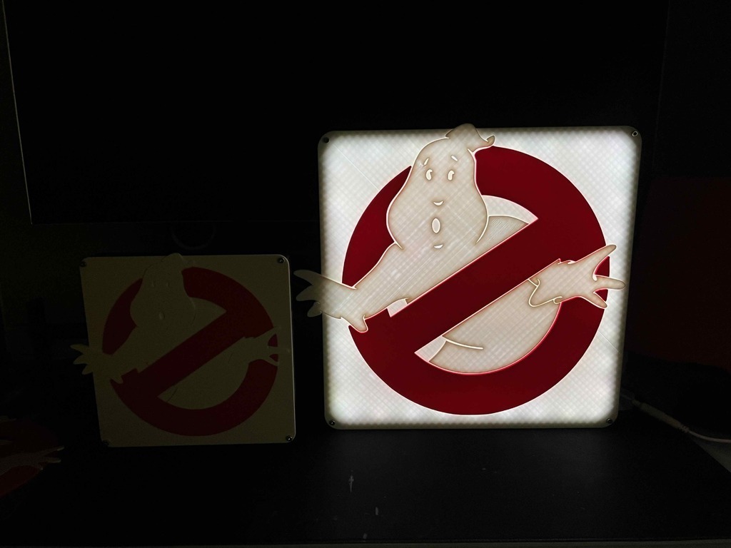 🎃 Ghostbusters Sign・Free STL File for 3D printing・Cults