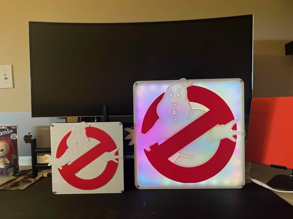 🎃 Ghostbusters Sign・Free STL File for 3D printing・Cults
