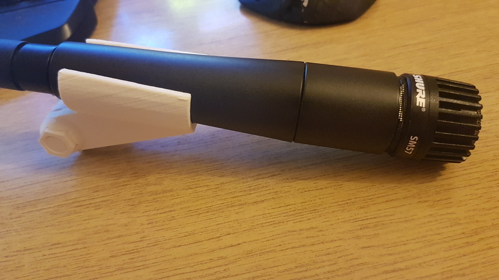 🎤 Microphone stand (Fully printable)・Free STL File for ・Cults