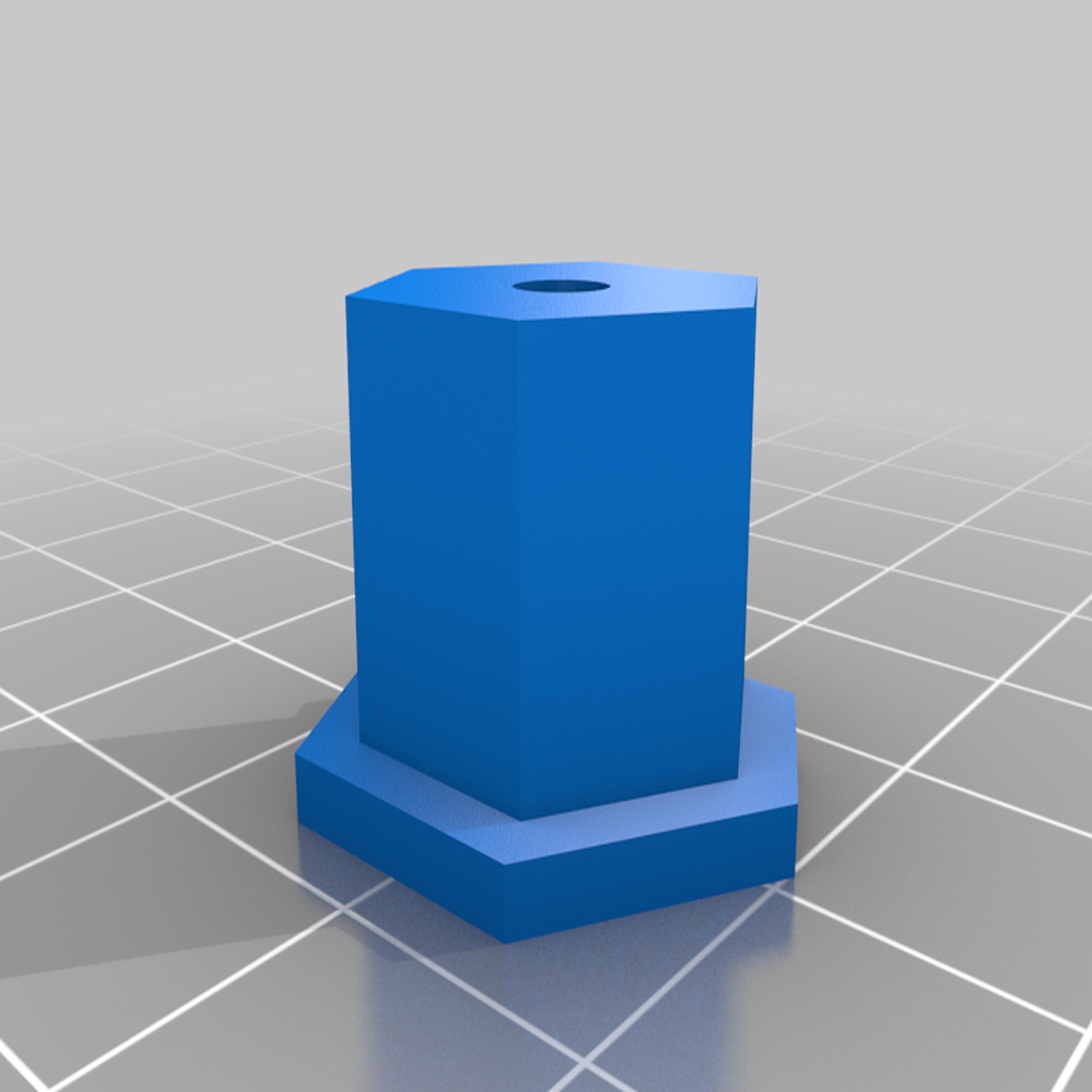 🛞 Hex wheel hubs for 3mm and 4mm D shafts・Free STL File for ・Cults