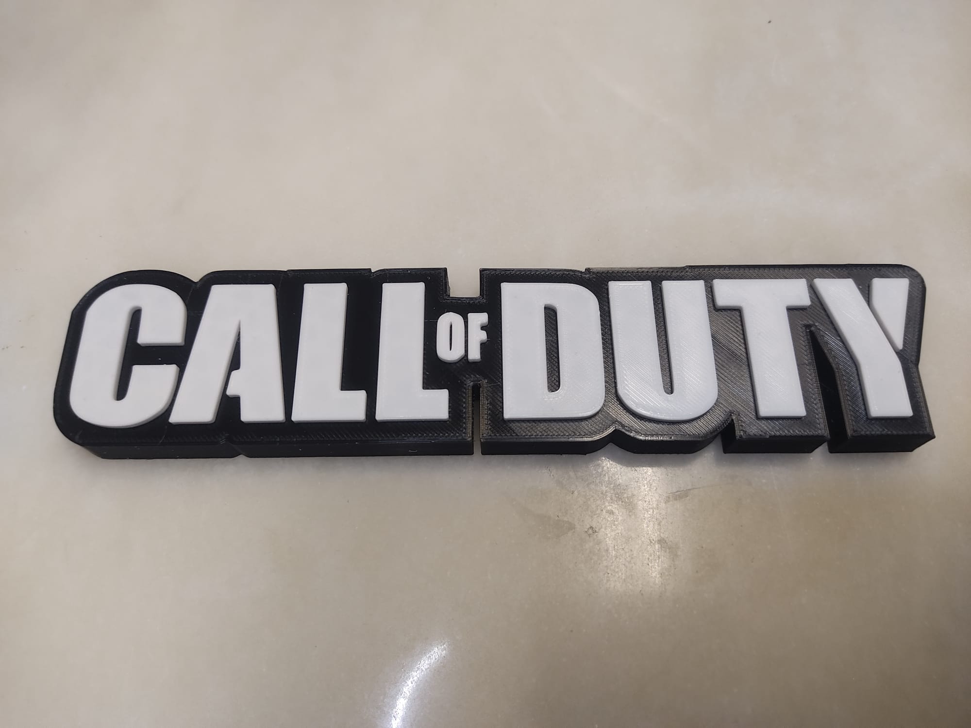 STL file Call of Duty Logo 🤙 ・Model to download and 3D print・Cults