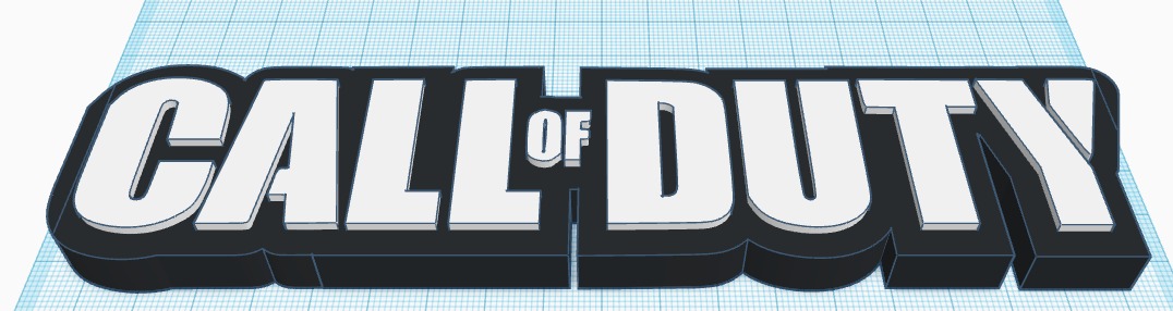 STL file Call of Duty Logo 🤙 ・Model to download and 3D print・Cults