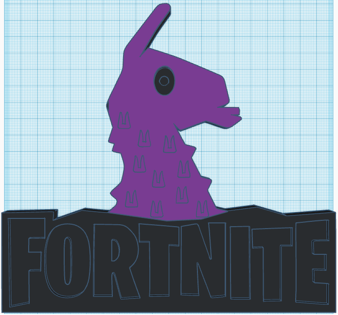 STL file Fortnite Logo 🦸 ・3D print design to download・Cults