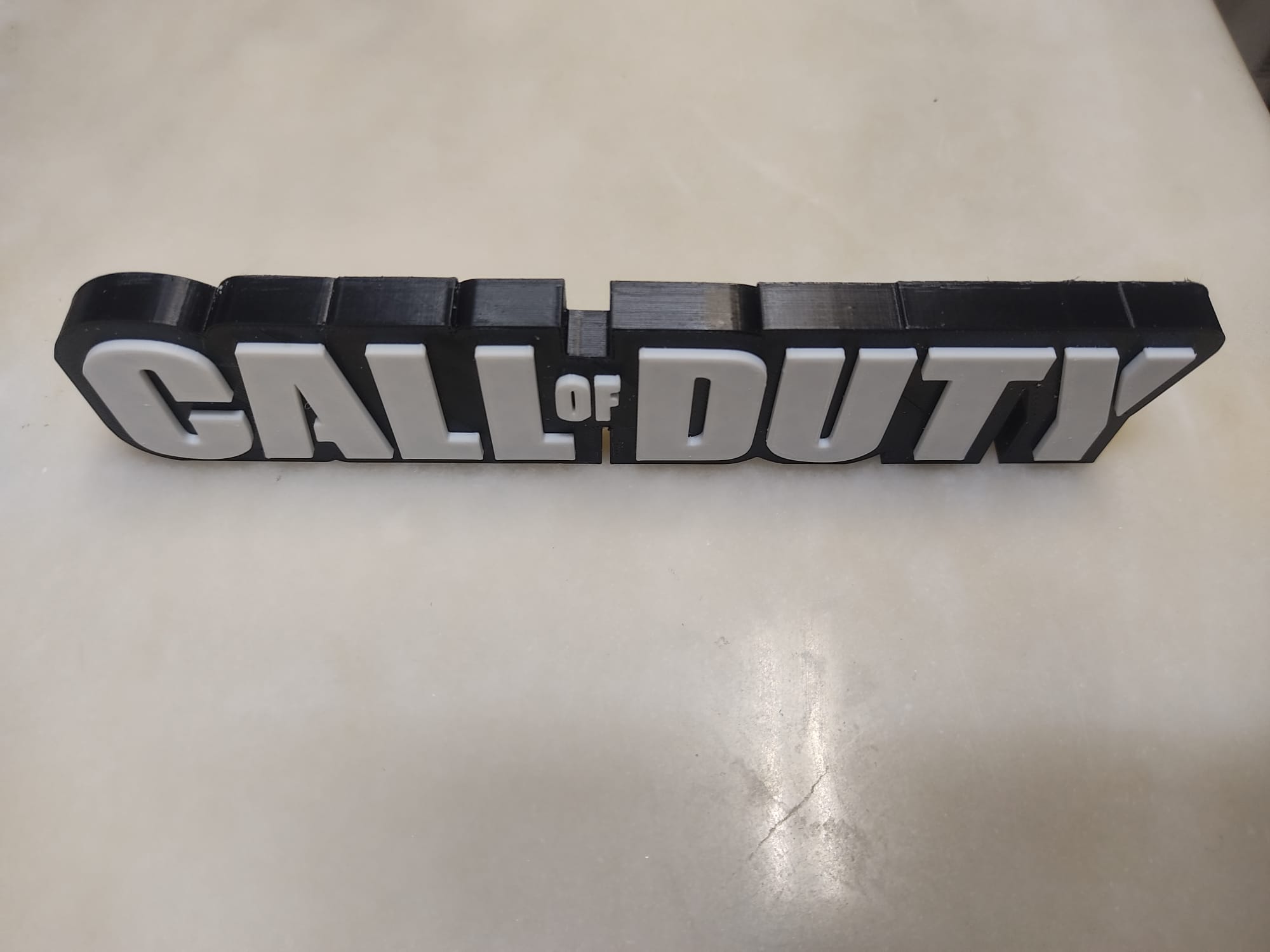 STL file Call of Duty Logo 🤙 ・Model to download and 3D print・Cults