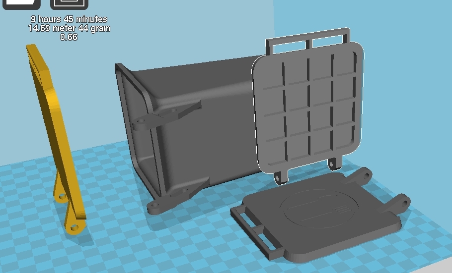 Free 3D file Wheelie Bin Storage 🍔 ・3D printer design to download・Cults