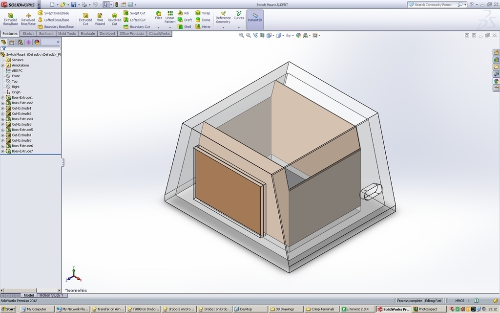 Free STL file Rocker Switch Holder 🔧 ・3D printable object to download・Cults