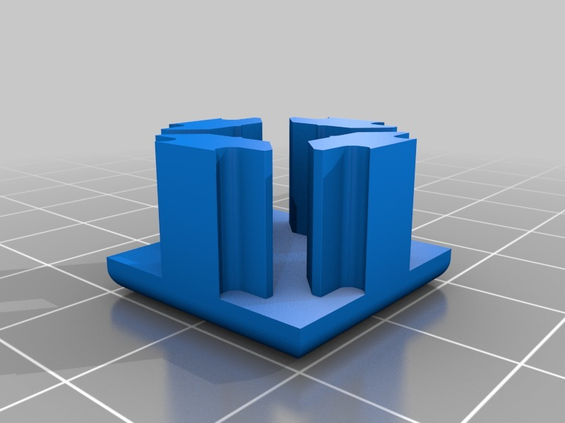 Free STL file Profile end caps and cable clips 🔚 ・3D printing template ...