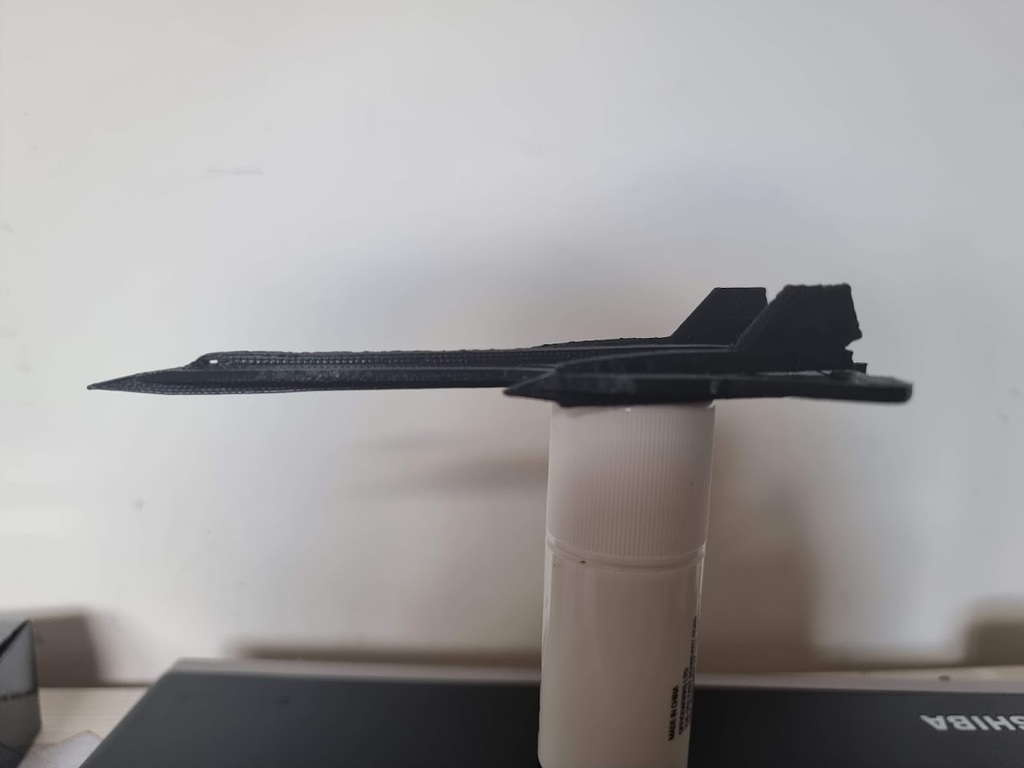 🧞‍♂️ Lockheed SR-71 Blackbird + Stand Kit Card・Free 3D File for ・Cults