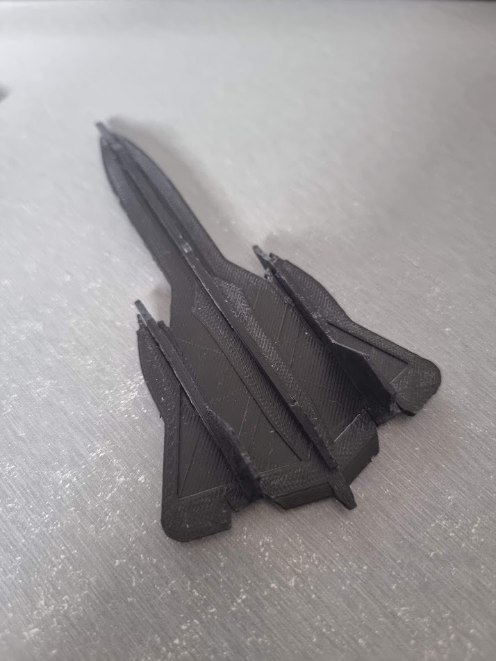 🧞‍♂️ Lockheed SR-71 Blackbird + Stand Kit Card・Free 3D File for ・Cults