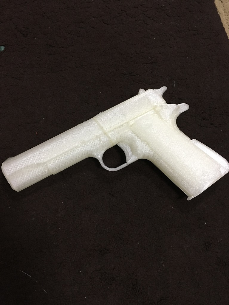 Free STL file Colt 1911 High Quality ( 4 Parts ) 👽 ・3D printable model ...