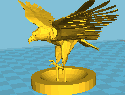 Free STL file Falcon Shaheen 🎨 ・3D print object to download・Cults
