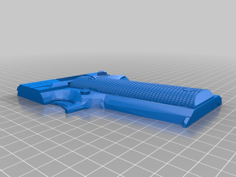 Free STL file Colt 1911 High Quality ( 4 Parts ) 👽 ・3D printable model ...
