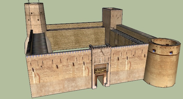 🏰 Dubai Museum Al Fahidi Fort ??? ??????? ???? ???・Free STL File for ・Cults