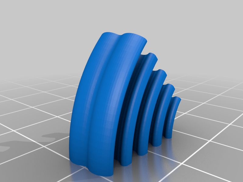 🧷 6 & 8 Pin Curved Cable Combs・Free STL File for ・Cults