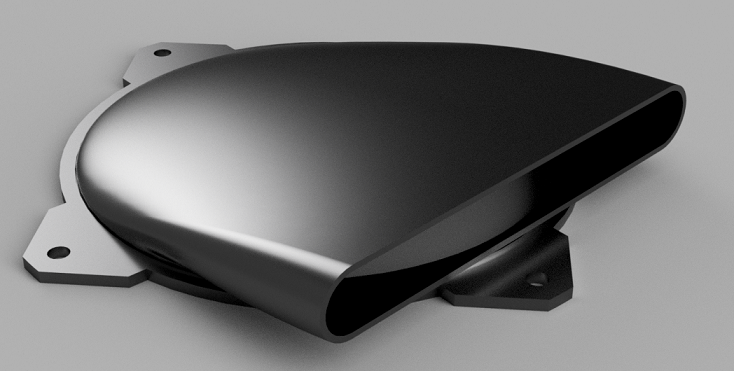 Free STL file Low-Profile directional PC Exhaust Vent 🖥️ ・3D printing ...