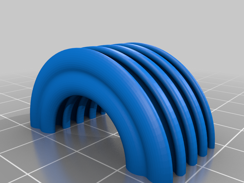 🧷 6 & 8 Pin Curved Cable Combs・Free STL File for ・Cults