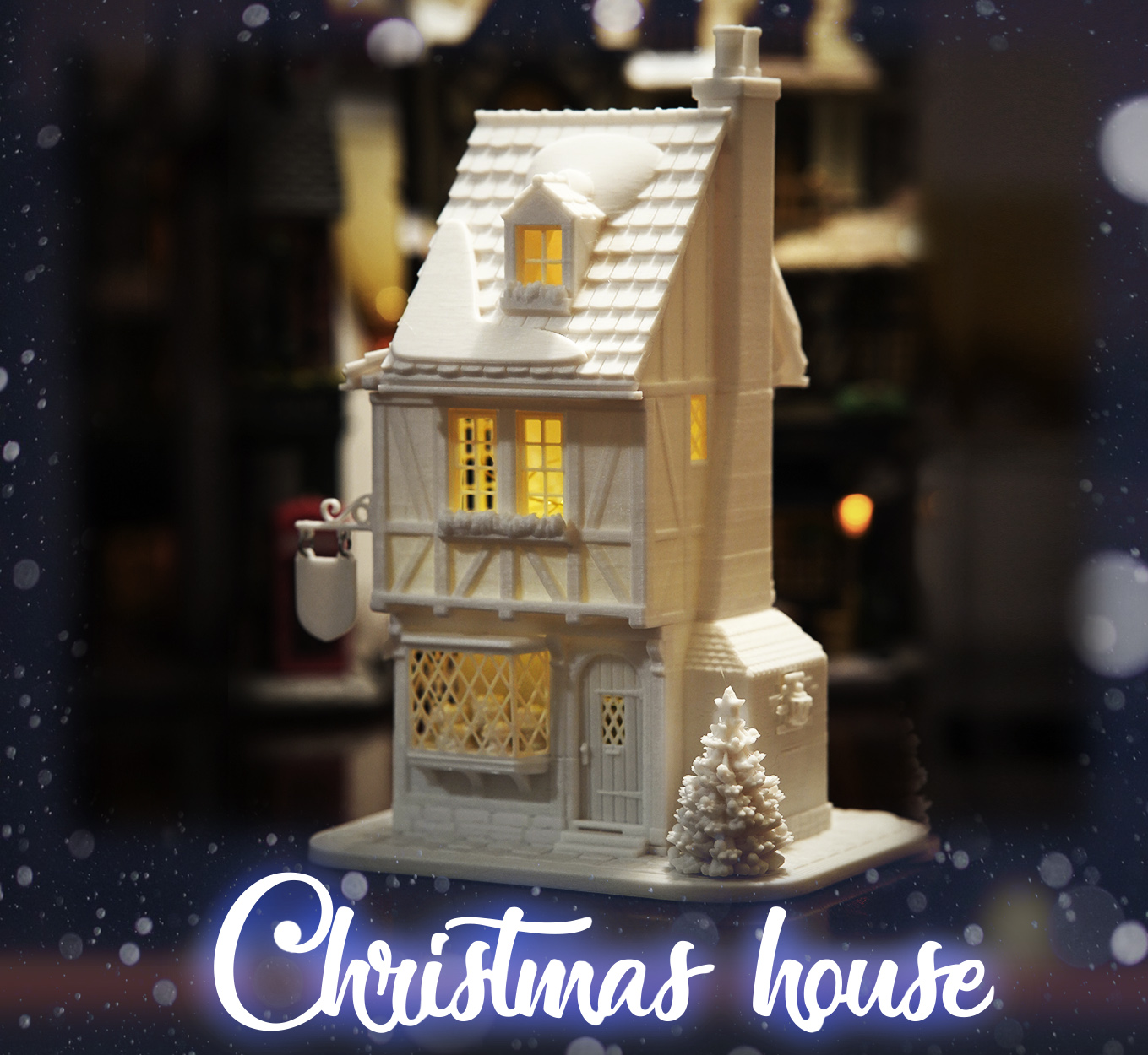 🎄 Christmas house village 3D printed Christmas・ STL File for ・Cults
